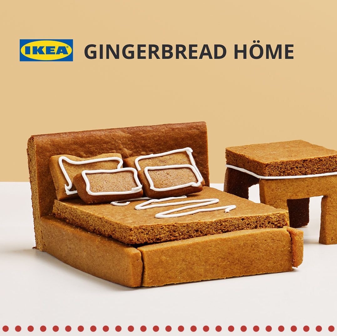 This Holiday Season You Can Make Ikea Furniture for Gingerbread Houses ...